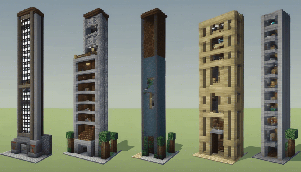 Fabriquer un ascenseur efficace dans Minecraft : guide pratique