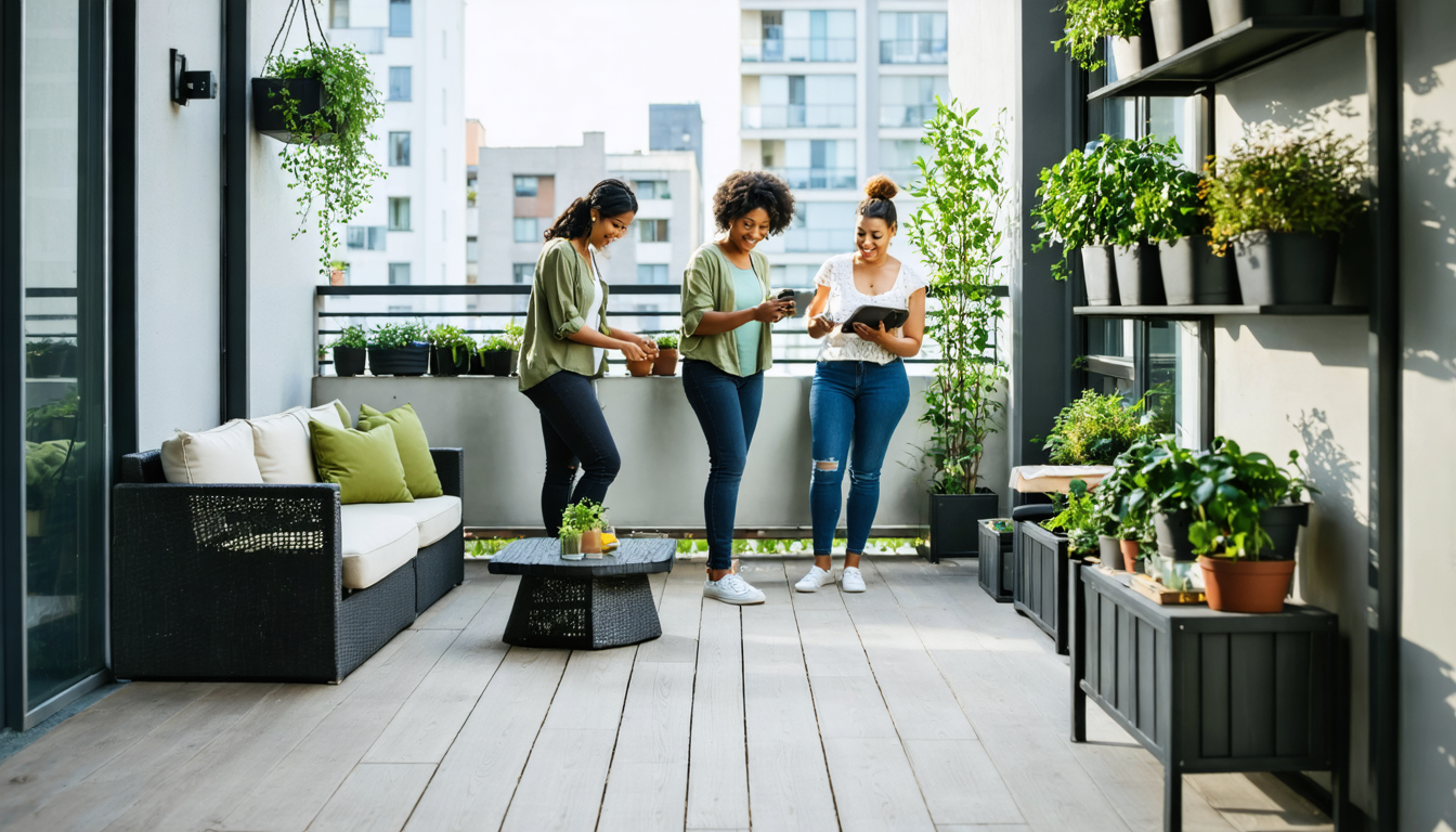 Astuces et conseils pour agrandir et optimiser l'espace de votre balcon