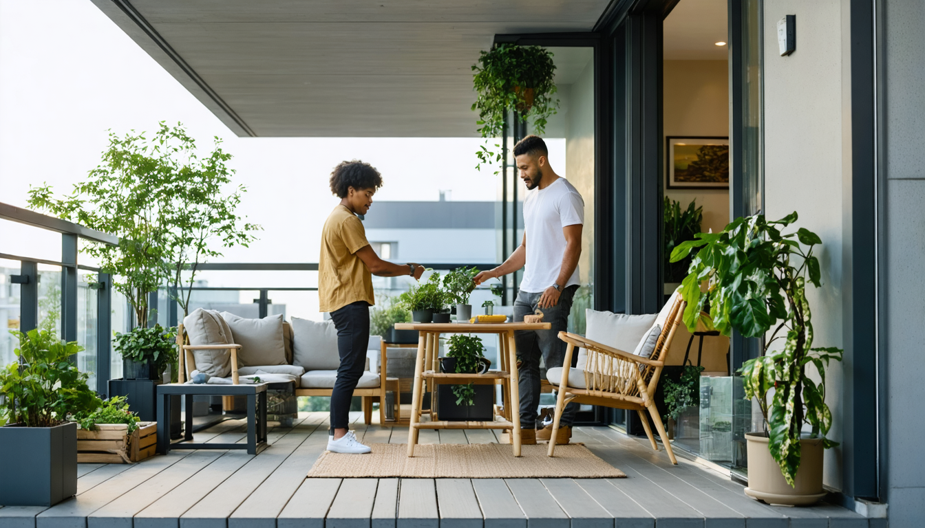 Astuces et conseils pour agrandir et optimiser l'espace de votre balcon